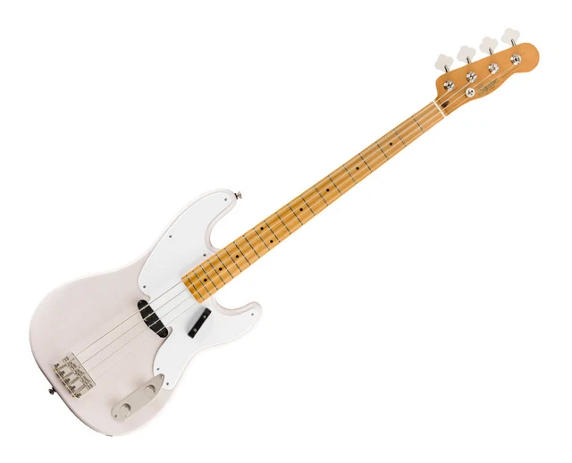 USED SQUIER CLASSIC Vibe '50s Precision Bass - White Blonde w/ Maple FB ...