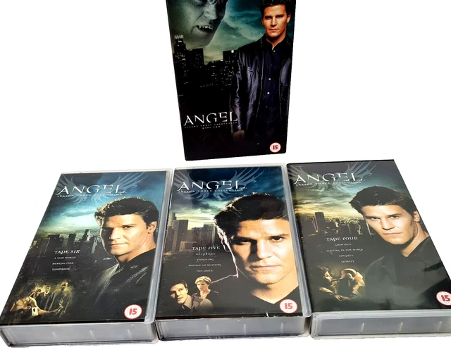 ANGEL, SEASON THREE, Part 2. VHS, 2002, 3-Tape Set, Box Set, PAL £8.75 ...