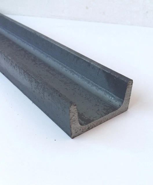BARRA IN FERRO liscio a U profilo grezzo 40x20 sp.6 mm.paletto ...