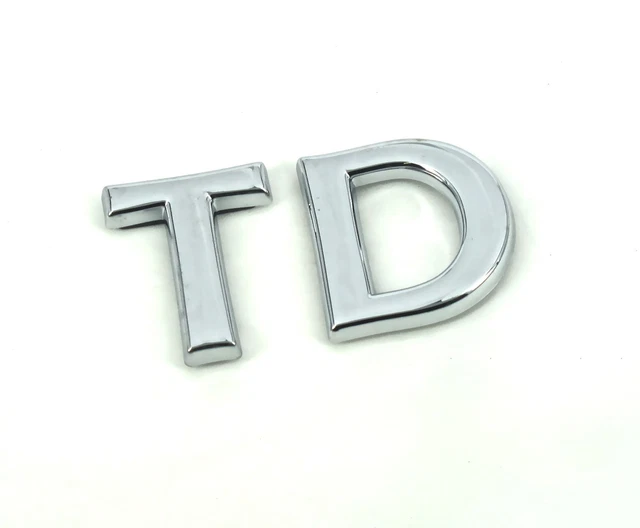 GENUINE NEW FORD TD BADGE Logo Emblem For Escort Mk6 VI 1995-00 Estate ...