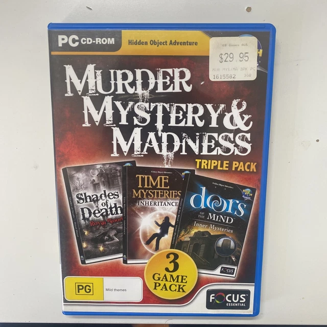 MURDER, MYSTERY & Madness Triple Pack Complete - PC Game $12.00 ...