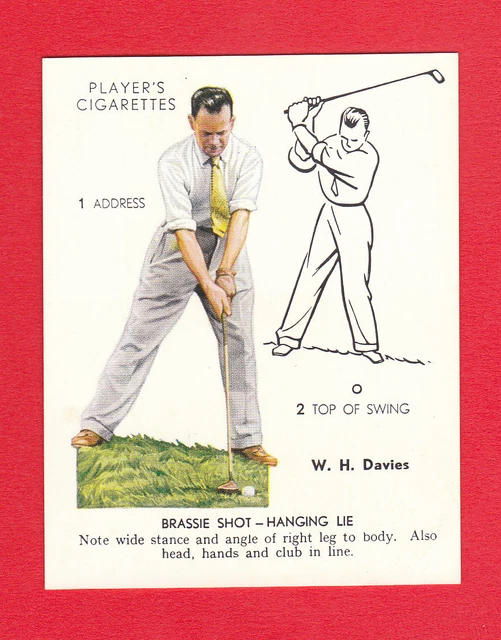 JOHN PLAYER & Sons - Channel Islands - Rare Golf Card - No. 12 - 1939 £ ...