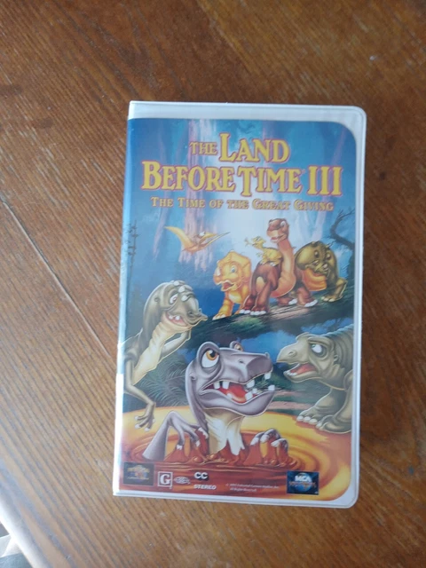 The Land Before Time 3 The Time Of The Great Giving Vhs 2 45 Picclick Uk