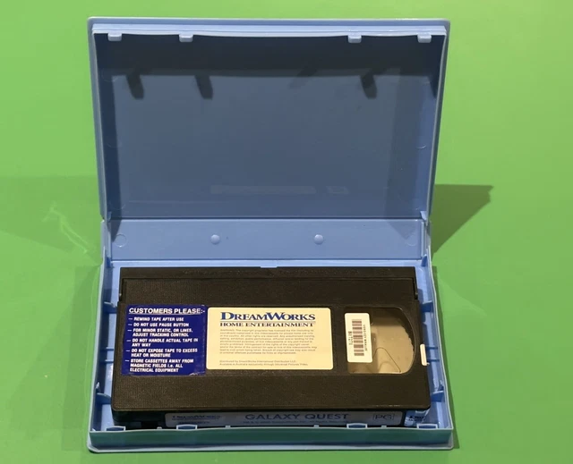 GALAXY QUEST VHS Video - Alan Rickman, Tim Allen, Sigourney Weaver ...