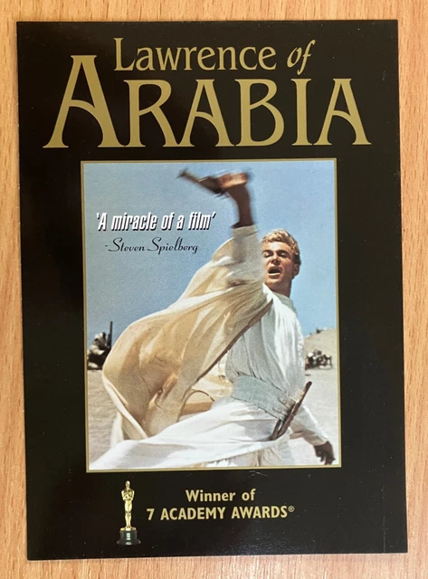 VINTAGE LAWRENCE OF Arabia Film Promo Publicity Postcard - 2001 ...