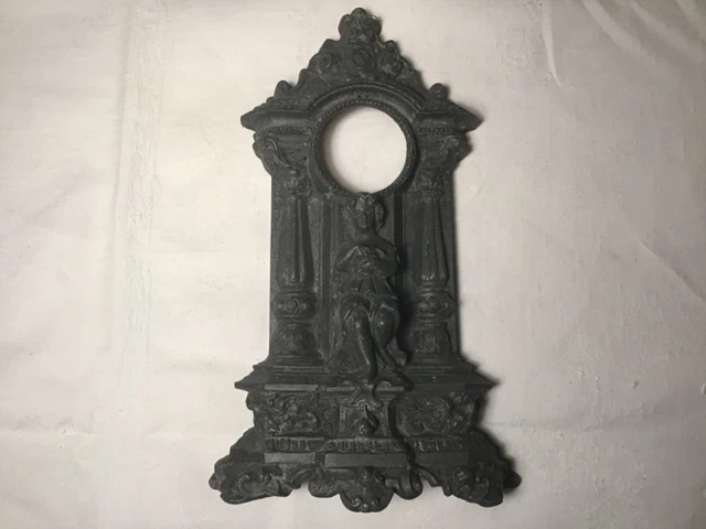 ANCIEN PORTE MONTRE /Pendule En Régule EUR 25,00 - PicClick FR