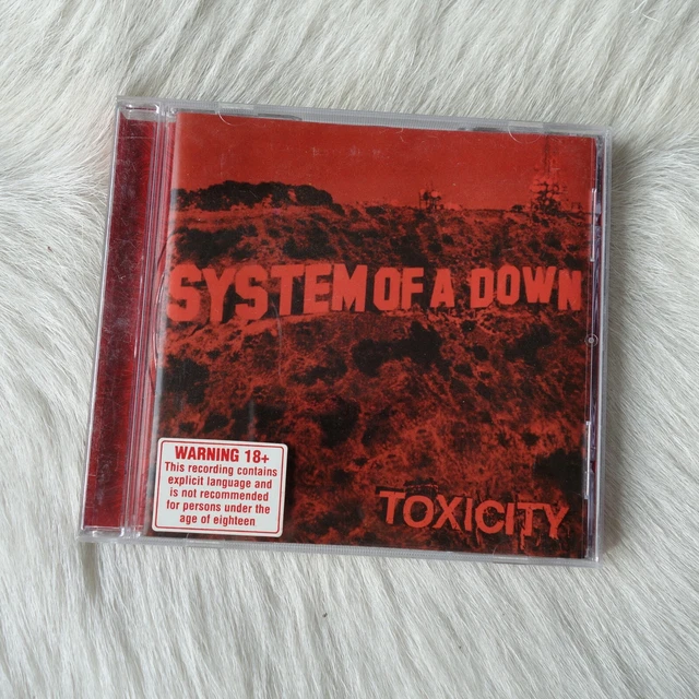 SYSTEM OF A DOWN TOXICITY CD 2001 System of a Down Cd 2nd Album Heavy ...