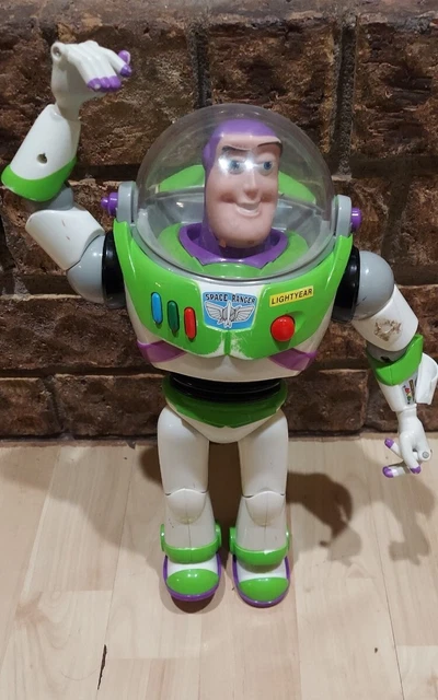 DISNEY PIXAR BUZZ Lightyear Talking Light Up 12” Figure Toy Story £11. ...