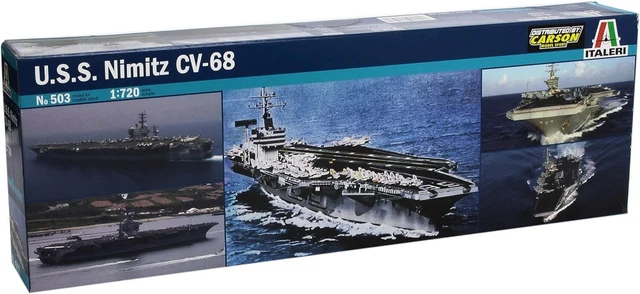 ITALERI 503 - 1/720 USs Nimitz Cv-68 - Neu EUR 14,99 - PicClick DE