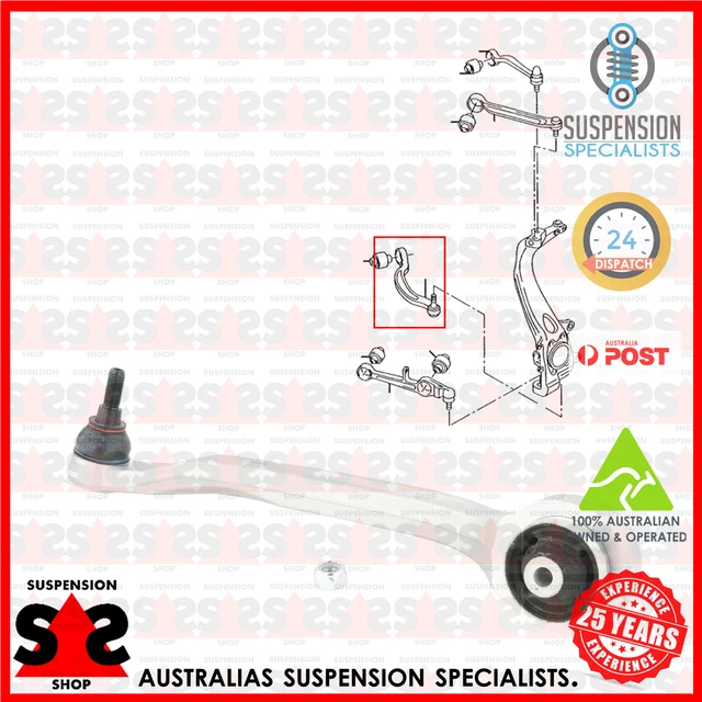 FRONT AXLE LEFT Control/Trailing Arm, Wheel Suspension Suit AUDI A6 Allroad 3.0 EUR 74,18 ...