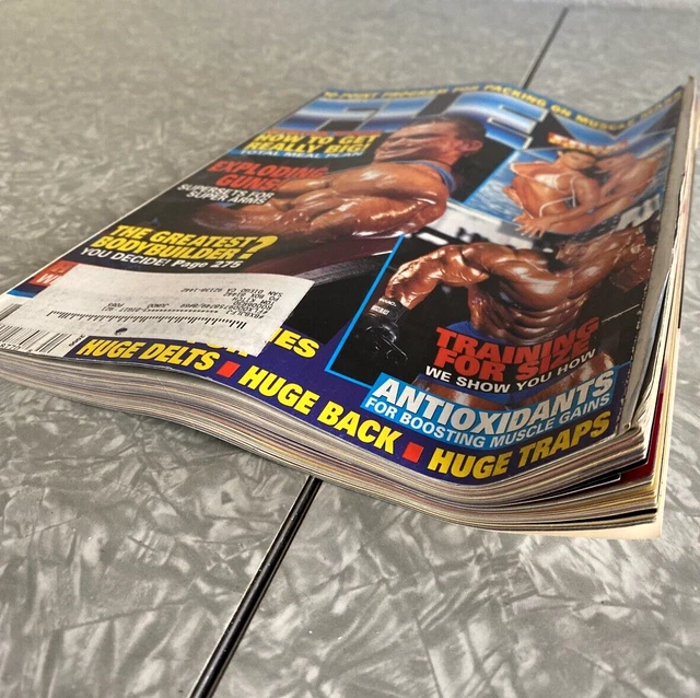 FLEX MAGAZINE APRIL 2000 Vintage Bodybuilding Chris Cormier w/ Poster ...