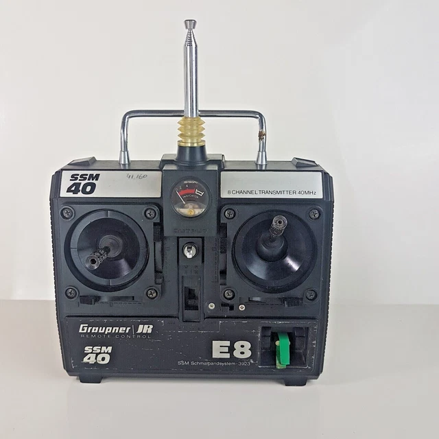 GRAUPNER JR SSM40 E8 RC 8 Channel Transmetter 40 MHz Vintage Rare EUR ...