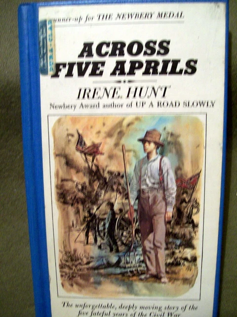 ACROSS FIVE APRILS par Irene Hunt (1965, à destination de Perma) EUR 4 ...