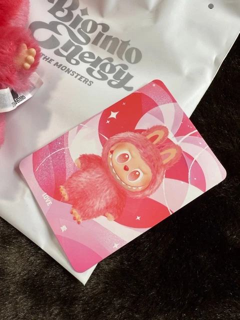 POP MART ☆ Labubu ☆ 💯AUTHENTIC Big into Energy ️ LOVE ️ [ New ] & IN ...