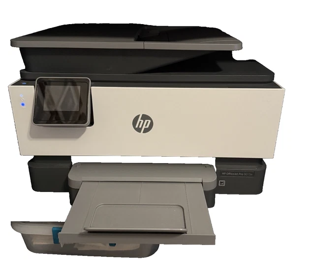HP OFFICEJET PRO 9015e All-in-One Printer, FAX, Doc Feed and Flatbed ...