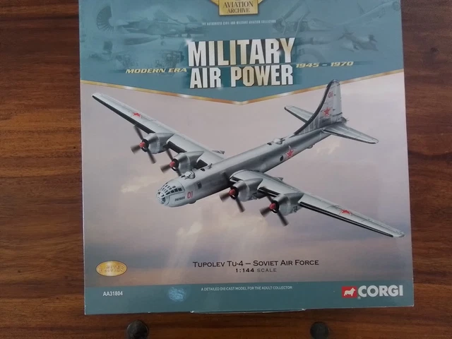 CORGI 1/444 SCALE Tupolev Tu-4 Soviet Air Force Mint Condition £9.99 ...
