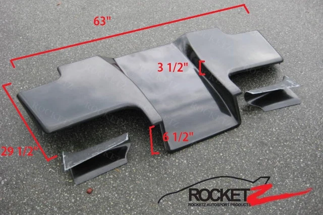 MAZDA RX7 FD3S RE Amemiya Style Rear Diffuser FRP USA CANADA EUR 2.732 ...