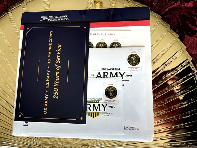 *COMPLETE* ARMY, 250TH Anniversary Ceremony Program, First Day of Issue ...