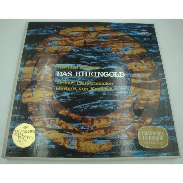 KARAJAN/BERLINER PHILHARMONIKER - Das Rheingold - Wagner - 3LP's Box ...