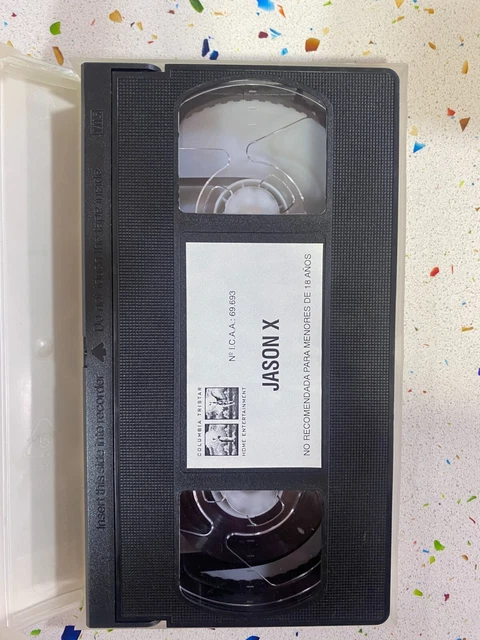 JASON X VHS TAPE Kane Hodder, Lexa Doig, Lisa Ryder £41.90 - PicClick UK