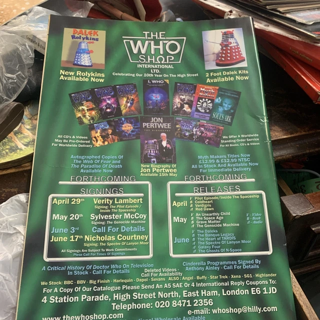 DOCTOR WHO MAGAZINE Issue 289 £5.45 - PicClick UK