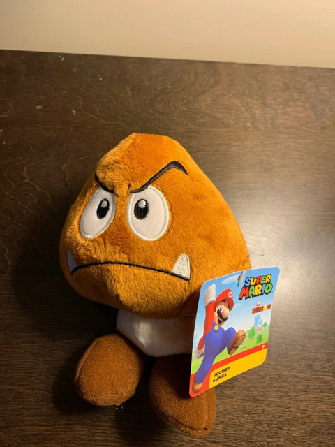 NINTENDO SUPER MARIO World Goomba Plush Jacks Pacific New $12.00 ...