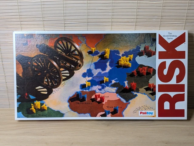 RISK BOARD GAME By Palitoy The World War Strategy Game Complete Vintage ...