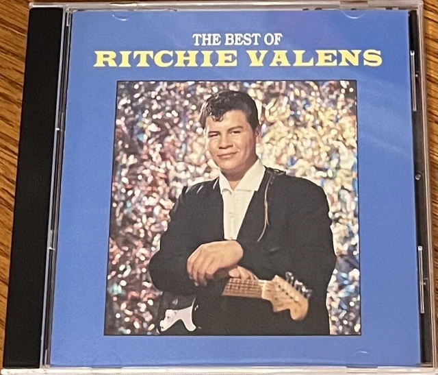 RITCHIE VALENS &THE Best Of Ritchie Valens" Rare Original 1991 Usa Cd ...