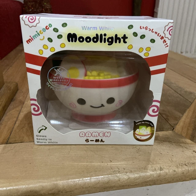 MIMICOCO RAMEN WIRELESS Warm White Moodlight Nightlight Brand New In ...