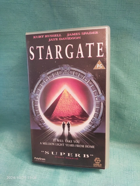 STARGATE VHS VIDEO Tape - Original Guild Home Video 1995 UK Release £3. ...