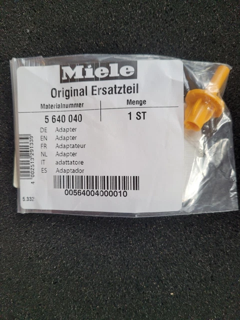 MIELE ADAPTER ZWISCHEN Steuerung und Knopf Knebel Mnr. 5640040 5033901 ...