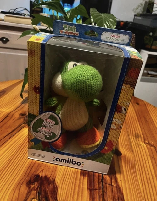 AMIIBO MÉGA YOSHI De Laine/Mega Yarn Yoshi - Comme Neuf EUR 80,00 ...