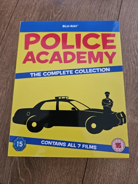 POLICE ACADEMY COMPLETE Collection 1-7 Films Blu-Ray Boxset - Region B ...