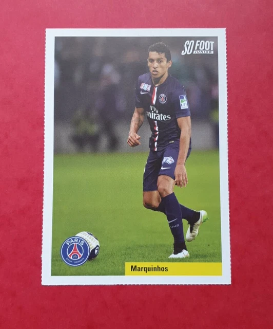 MARQUINHOS ROOKIE PSG Paris Fiche So Foot EUR 29,99 - PicClick IT