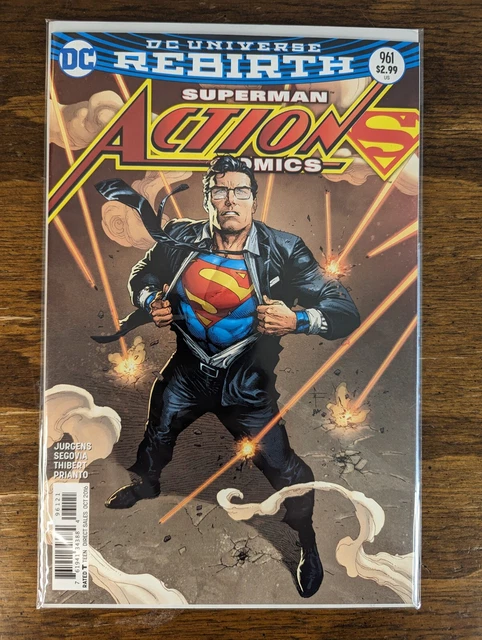 SUPERMAN ACTION COMICS #961 Rebirth Gary Variante Frank Comics (2016 ...
