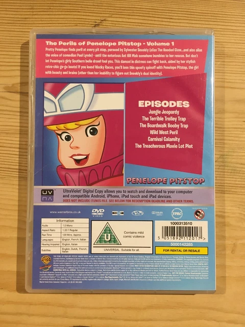 PENELOPE PITSTOP AND Friends DVD £0.99 - PicClick UK