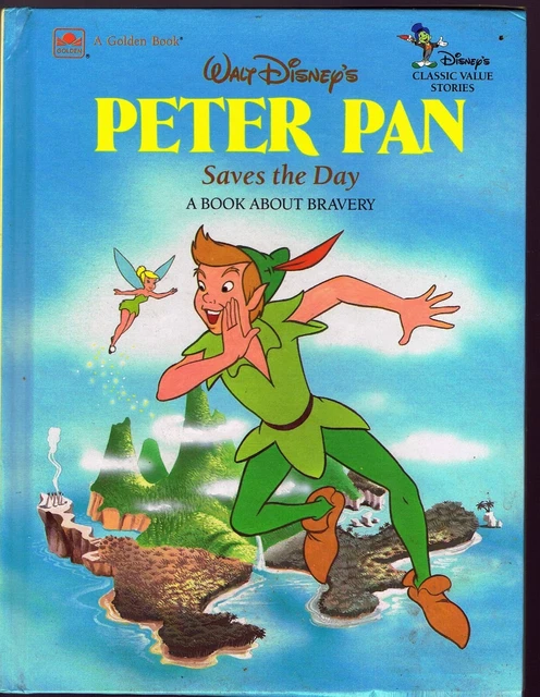 VINTAGE 1987 WALT Disney's 'Peter Pan Saves The Day': Excellent ...