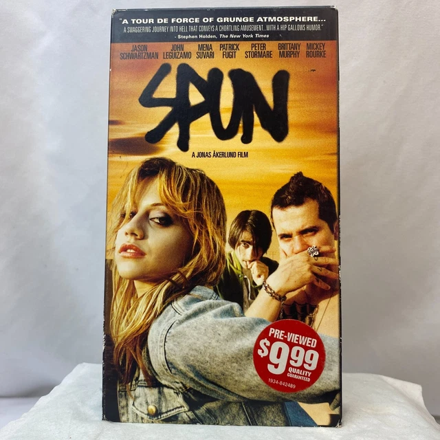 SPUN VHS - Starring Brittany Murphy & Jason Schwartzman - Ex ...