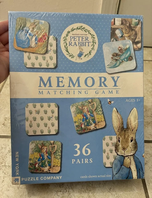 PETER RABBIT MEMORY Matching Game Vintage £39.60 - PicClick UK