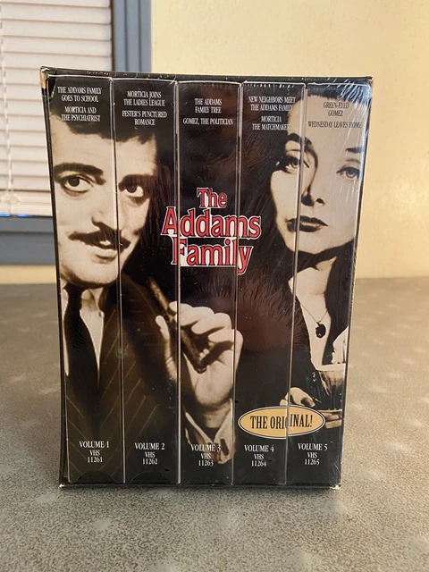 NEW SEALED THE Addams Family VHS Box Set Original TV Series Boxset 1964 ...