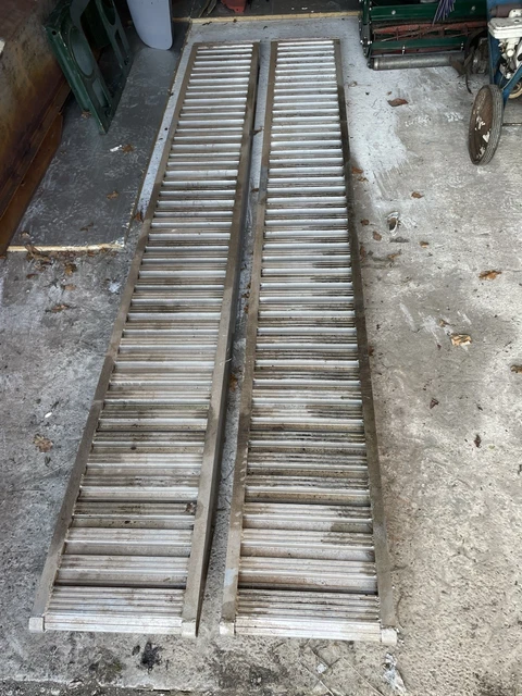 RAMPS, HEAVY DUTY aluminium loading ramps £506.48 - PicClick UK
