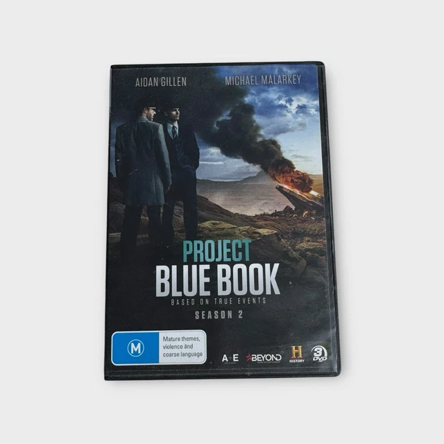 PROJECT BLUE BOOK Season 2 Aidan Gillen Michael Malarkey Region 4 Drama ...