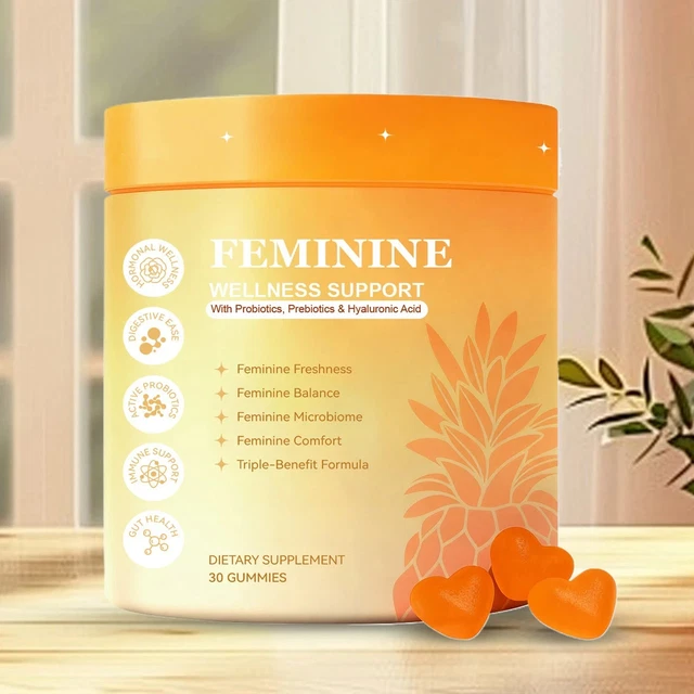FLORA PLUS GUMMIES, Feminine Wellness Support, Advanced Vaginal Health ...