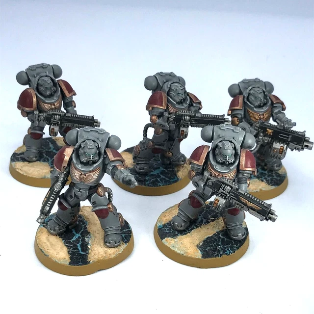 PRIMARIS HEAVY INTERCESSORS Space Marine - Painted - Warhammer 40K ...
