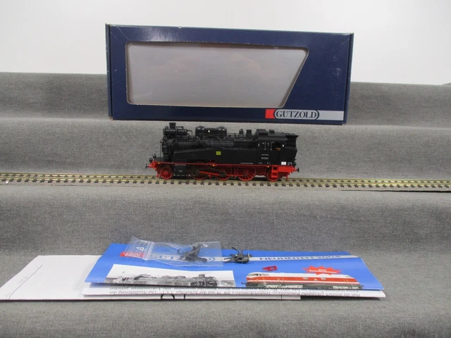 GÜTZOLD AC H0 40130 Dampflok Tenderlok der DR BR 75 555 Digital DCC in OVP EUR 399,90 - PicClick DE