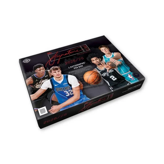 [LIVE RIP & Ship] 2025/26 Topps NBA Signature Class - Hobby Box EUR 749 ...
