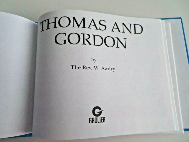 70% OFF THOMAS THE TANK ENGINE THOMAS AND GORDON BOOK GROLIER 1995 £1. ...