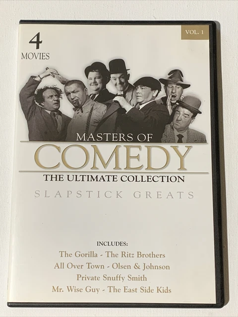 4 MOVIES - Masters Of Comedy Including Mr. Wise Guy (DVD Movie) Thin ...