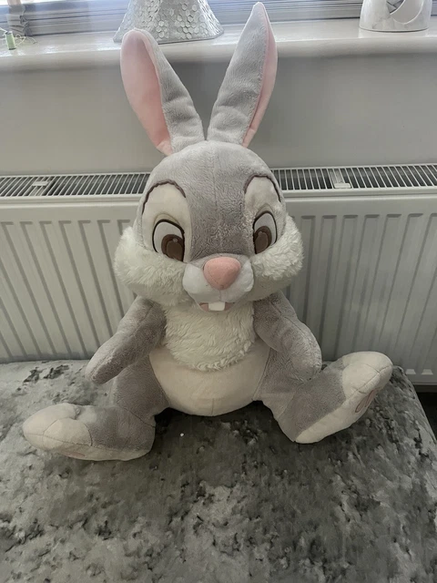 DISNEY STORE THUMPER Rabbit Soft Toy Plush Large 25" Bambi Cuddly ...