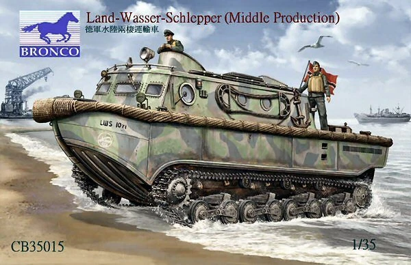 BRONCO 35015 LAND Wasser Schlepper Mid Production Modellbausatz im ...